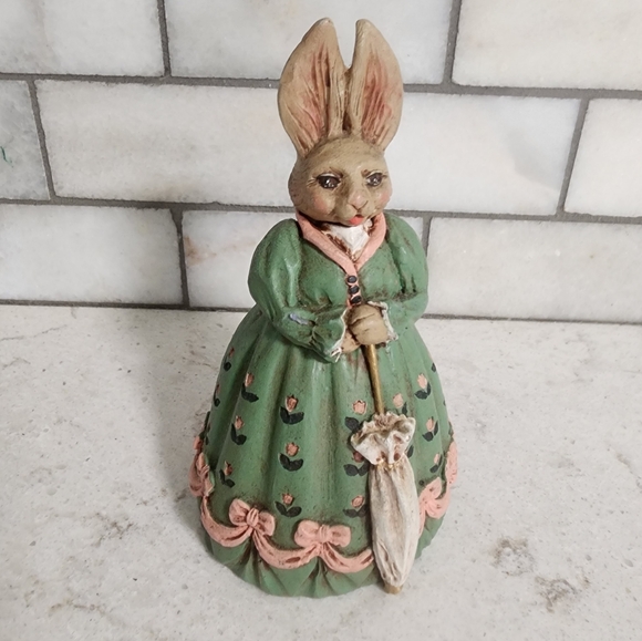 Jim Shore | Accents | Vintage 993 Jim Shore Spring Green And Pink Tulip ...